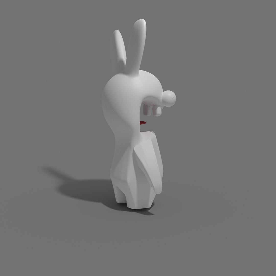 3D Rabid Rabbit Cartoon Model - TurboSquid 2113447