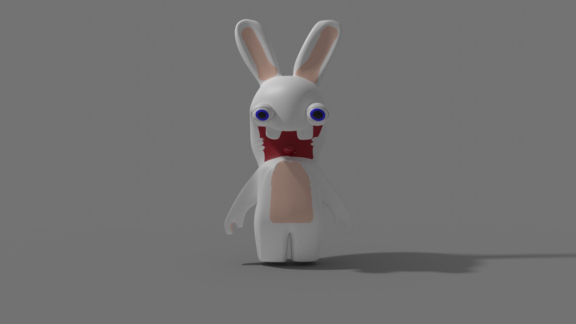 3D Rabid Rabbit Cartoon Model - TurboSquid 2113447
