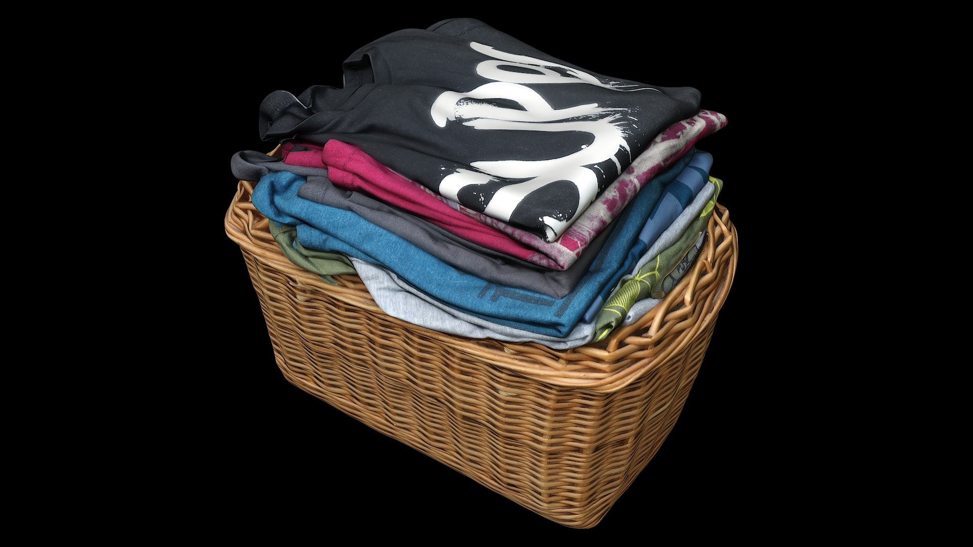 3D Model Wicker Storage 18 - TurboSquid 1786848