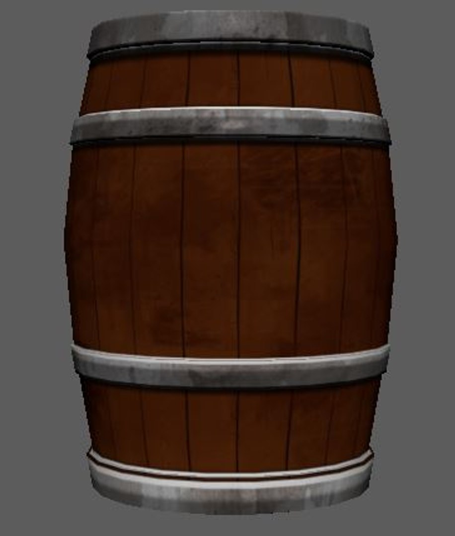 Barrel 3d Fbx