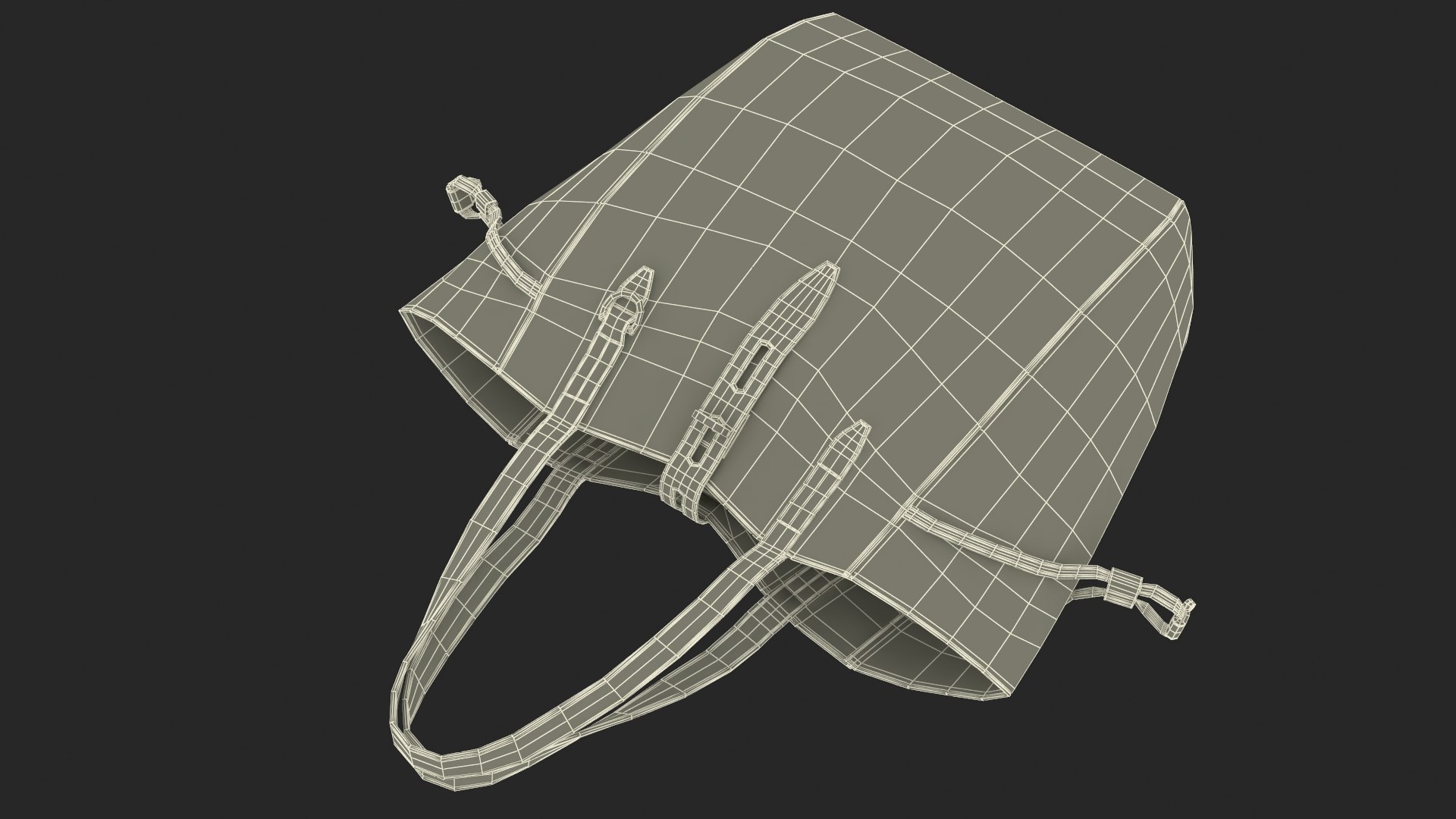 Womens Brown Leather Tote Bag Model - TurboSquid 2094957