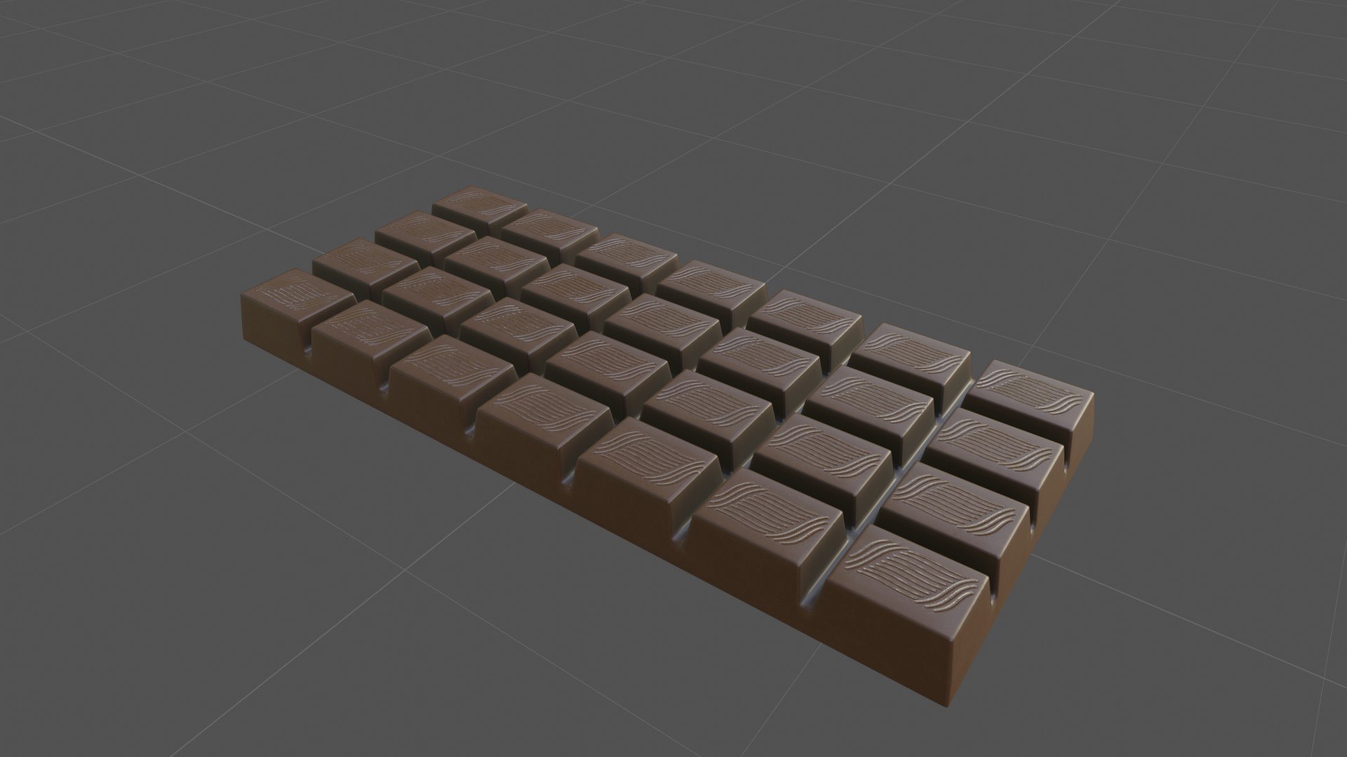Chocolate Bar 3D Model - TurboSquid 1950083