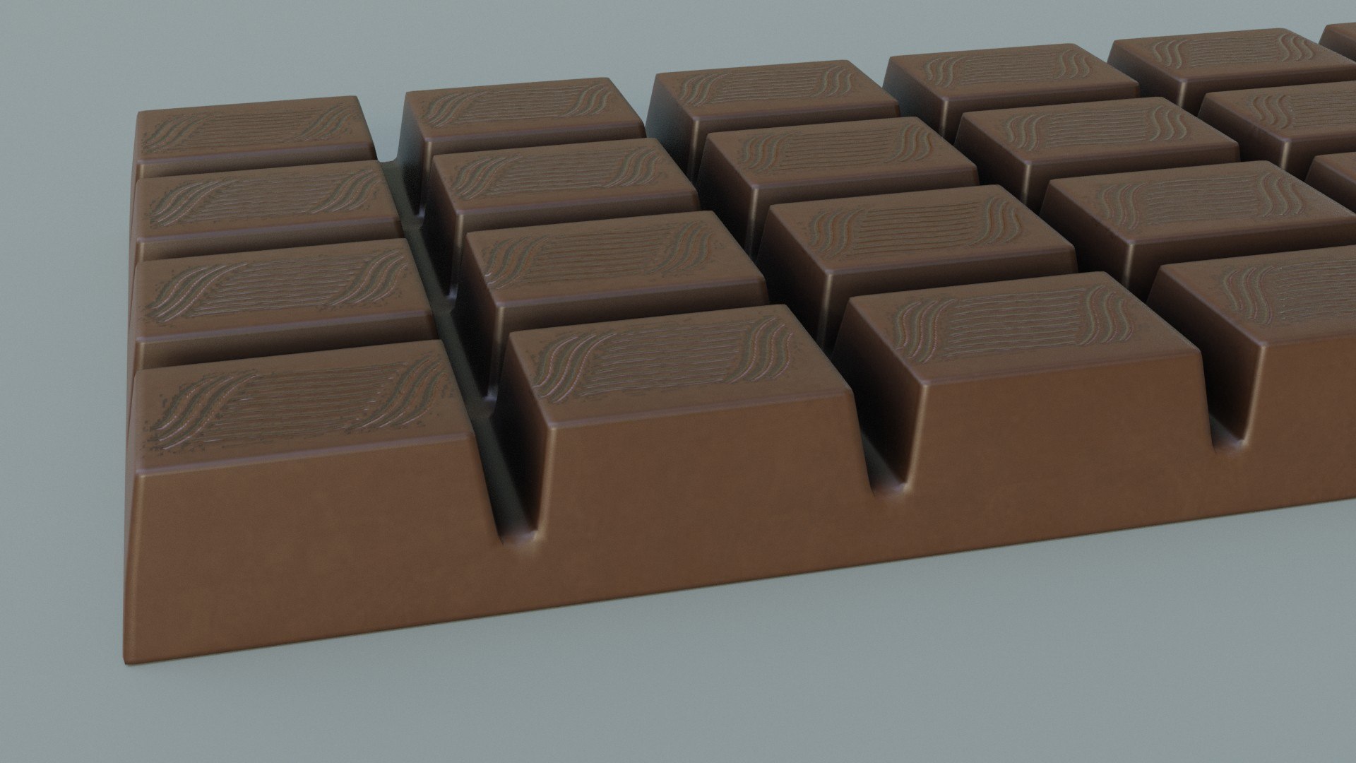 Chocolate Bar 3D Model - TurboSquid 1950083