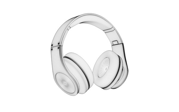 obj generic headphones