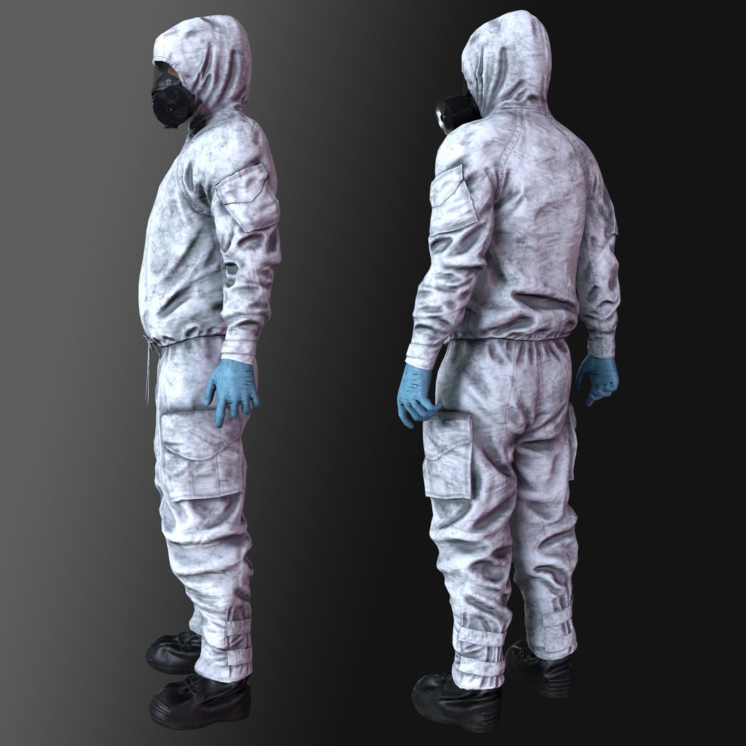 Modello 3D Tuta Hazmat - TurboSquid 1693556