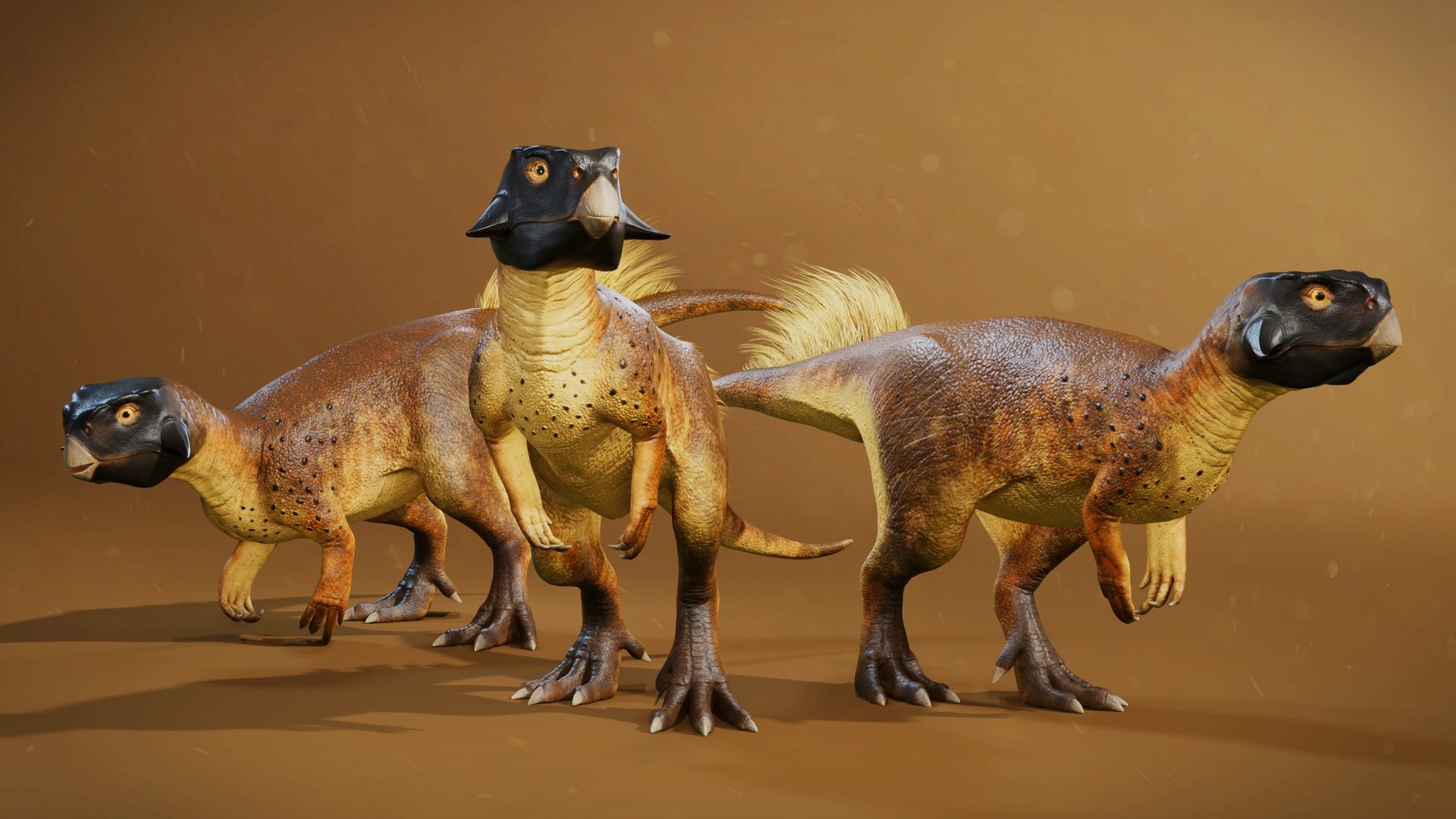 7 Accurate Dinosaurs Rig Assets Pack Model - TurboSquid 2445017