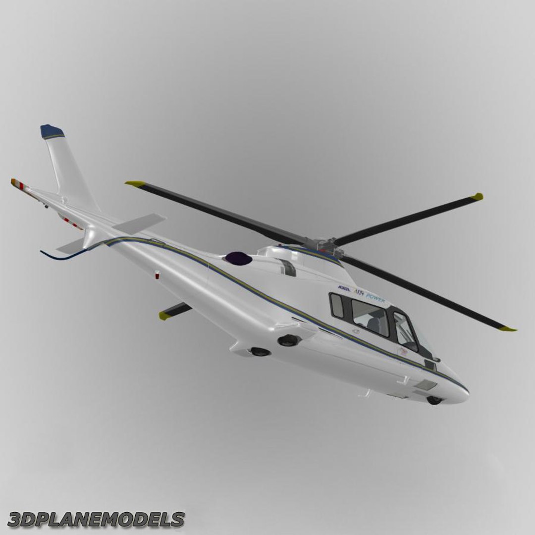 3d Model Agusta A-109e Livery