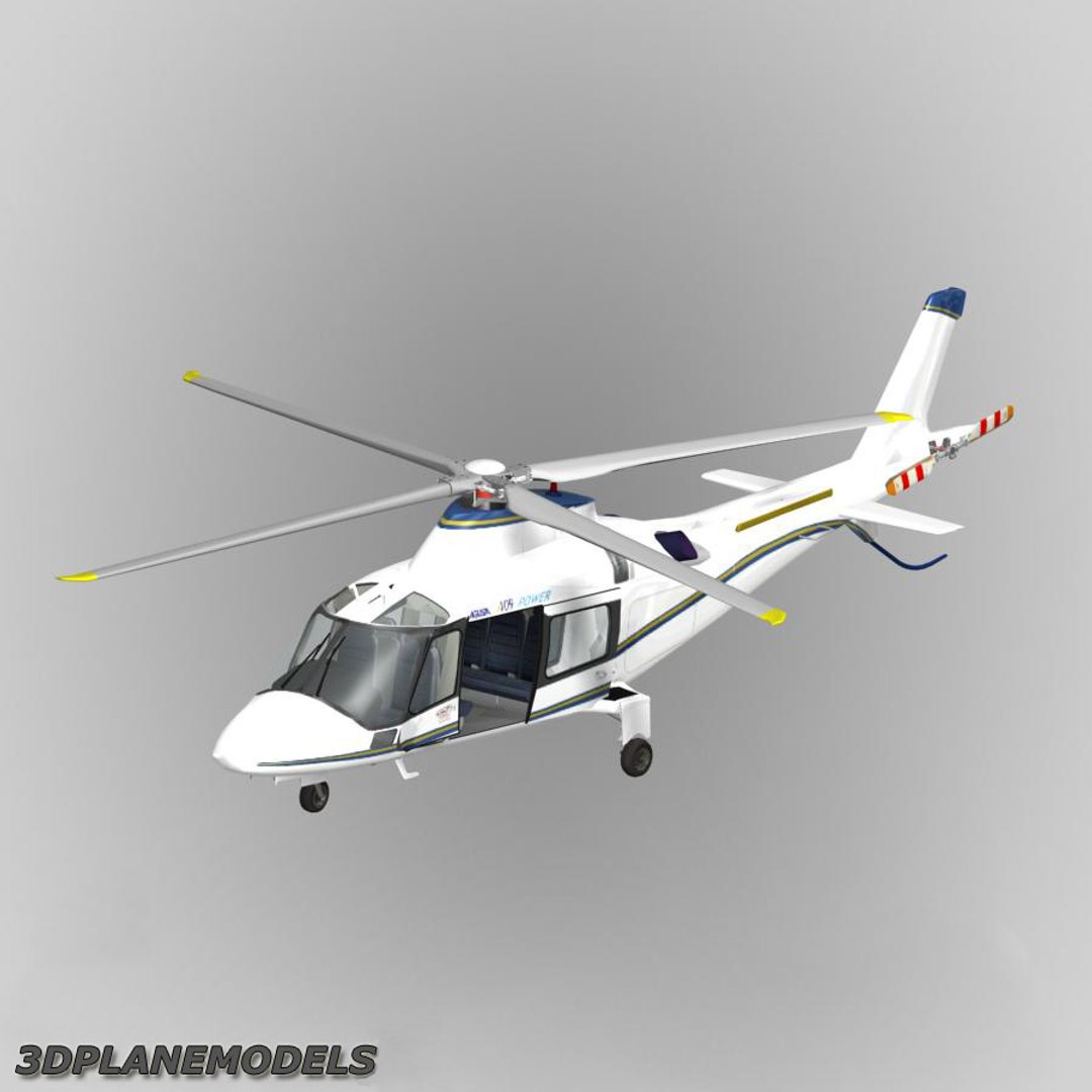 3d Model Agusta A-109e Livery