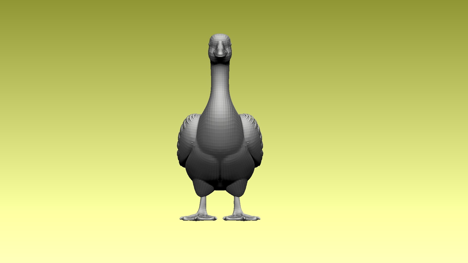 Goose 3D - TurboSquid 1828917
