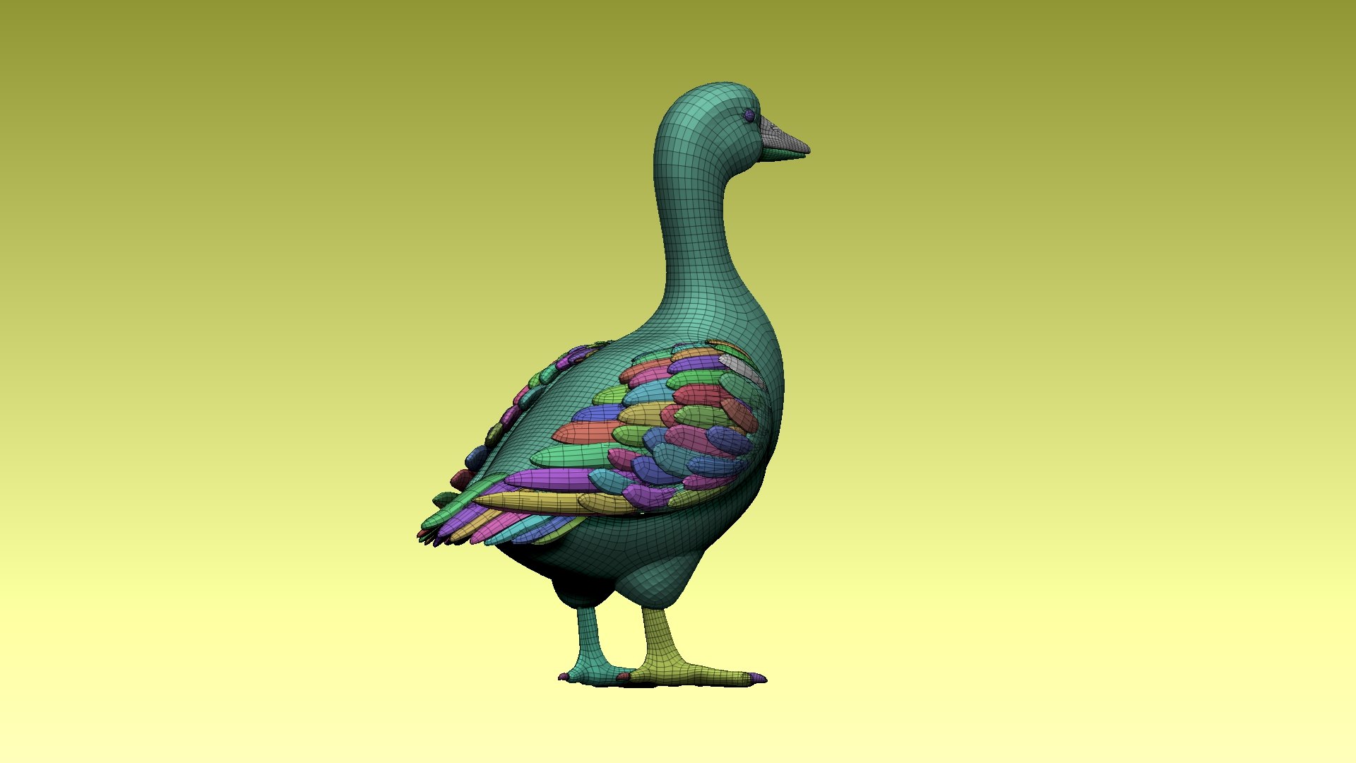 Goose 3D - TurboSquid 1828917