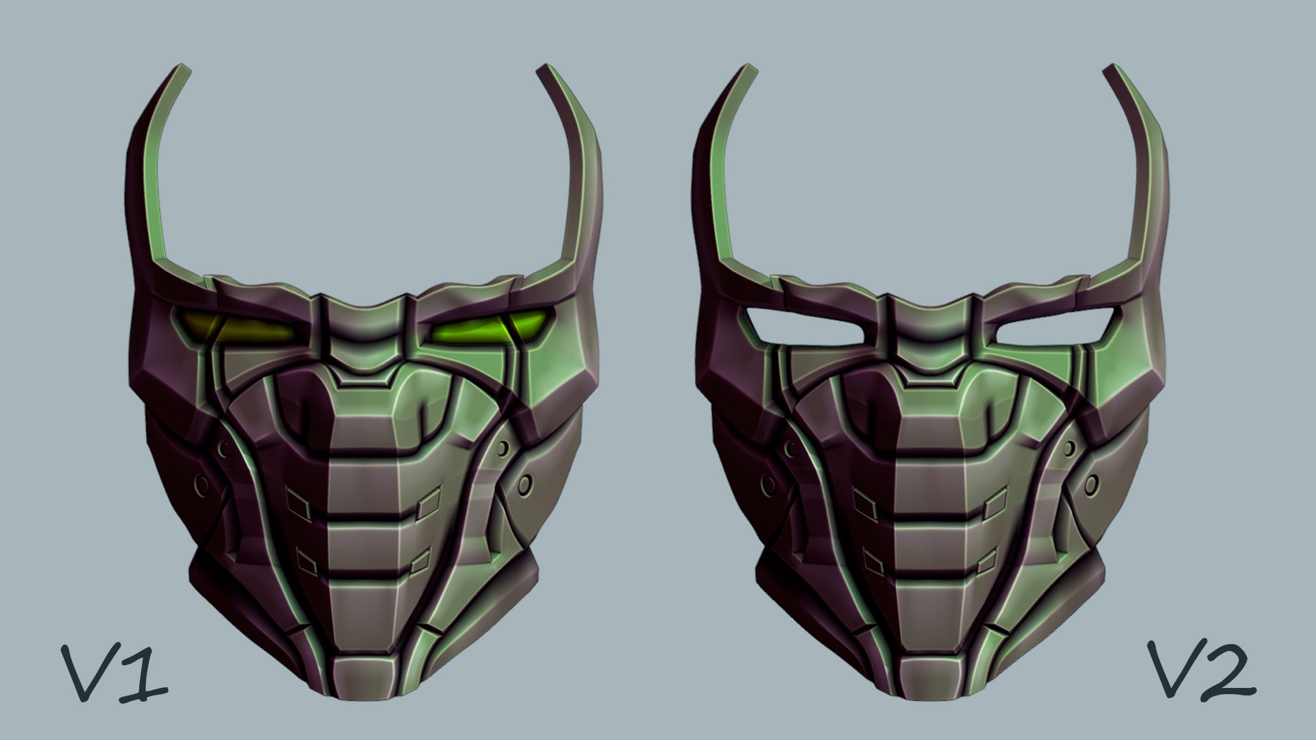 Cyborg Mask 3D Print Ready 3D 모델 - TurboSquid 2063126