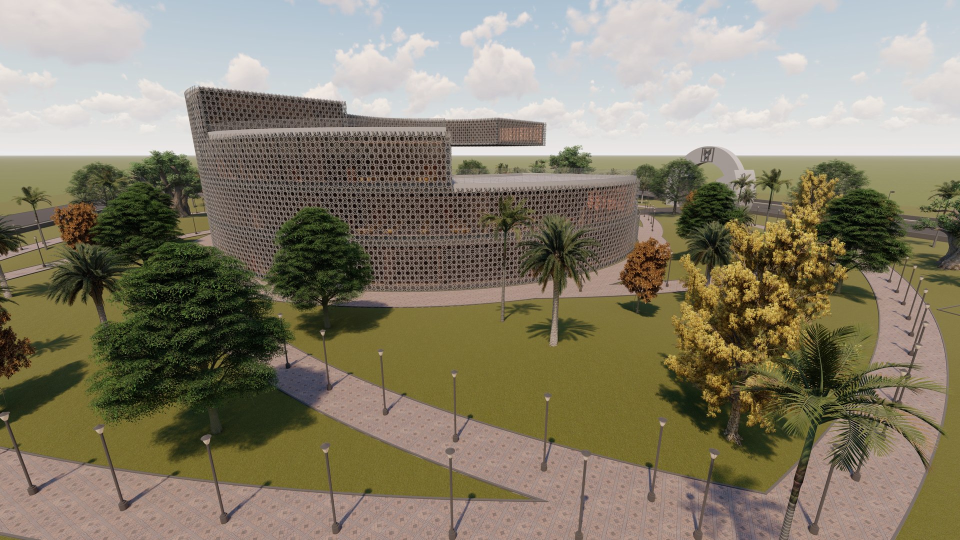 3D Revit University Model - TurboSquid 1471253