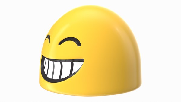 Beaming Face with Smiling Eyes Android Emoji 3D - TurboSquid 1823745