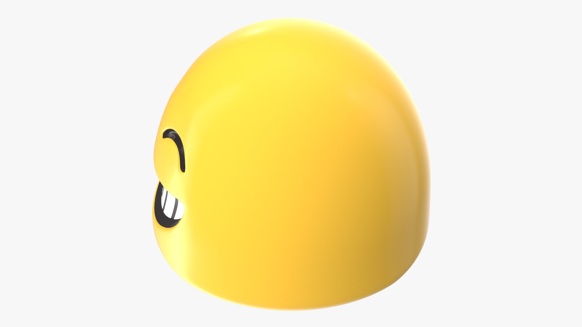 Beaming Face With Smiling Eyes Android Emoji 3D - TurboSquid 1823745