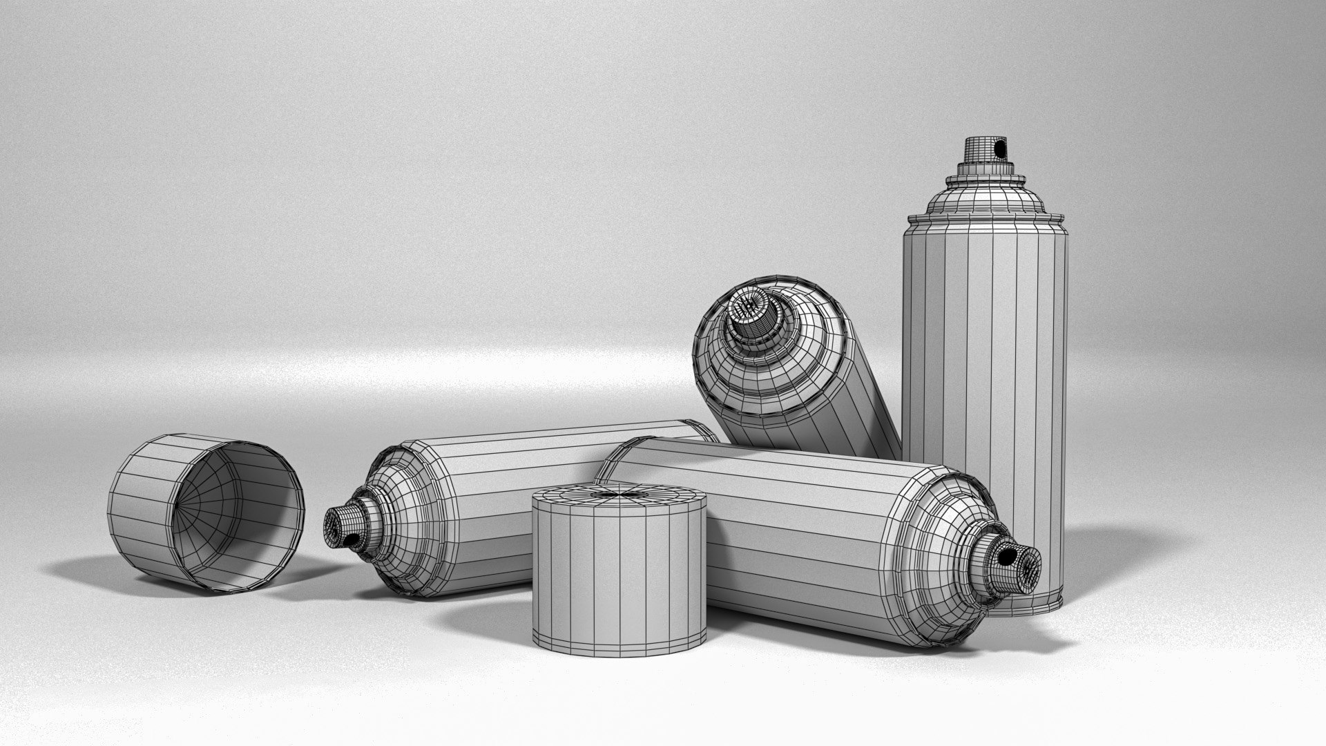 Spray Can Model - TurboSquid 2205929