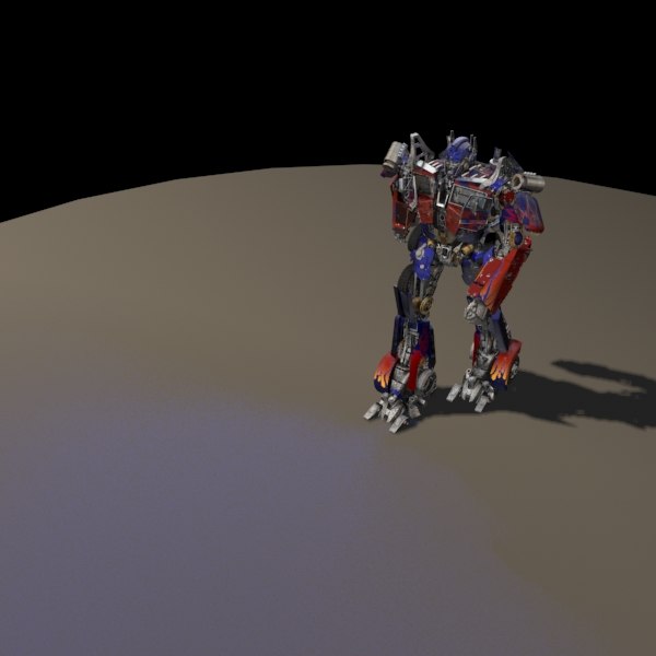 3dsmax transformer animation realistic