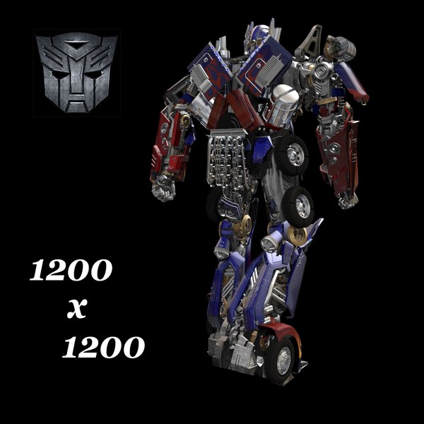 3dsmax transformer animation realistic