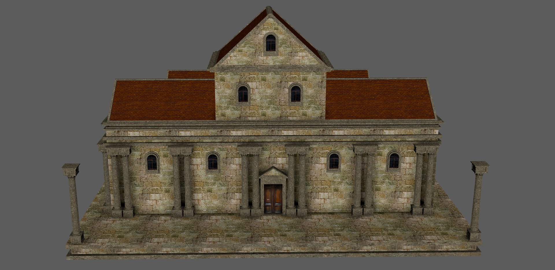 Free Ancient House Building 3D Model - TurboSquid 2326511