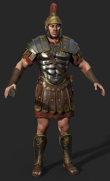 3D Roman Soldier model - TurboSquid 1816494