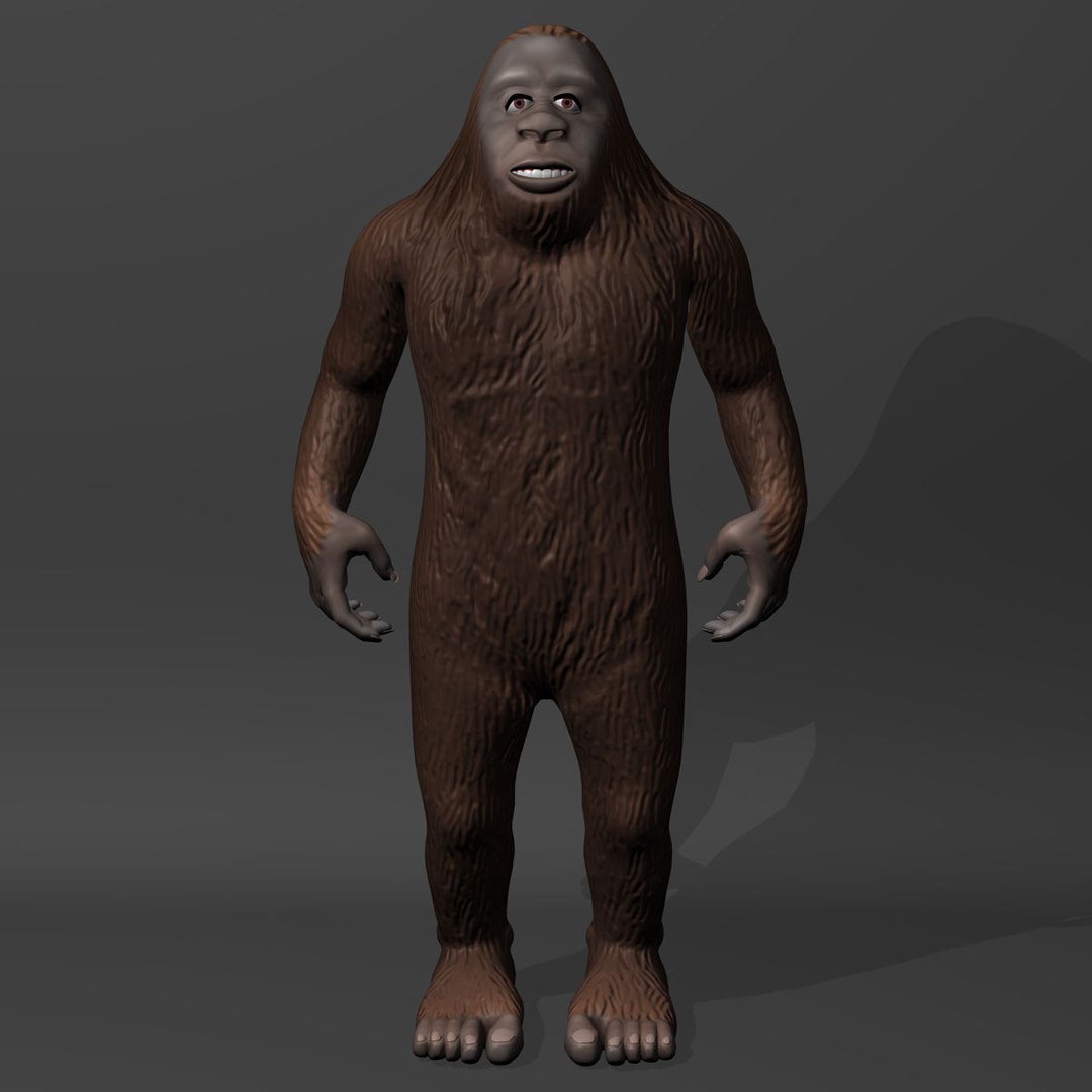 3d Model Bigfoot Big Foot