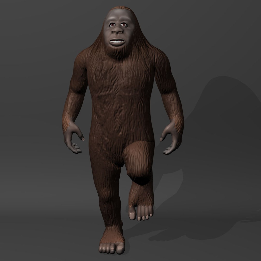 3d Model Bigfoot Big Foot