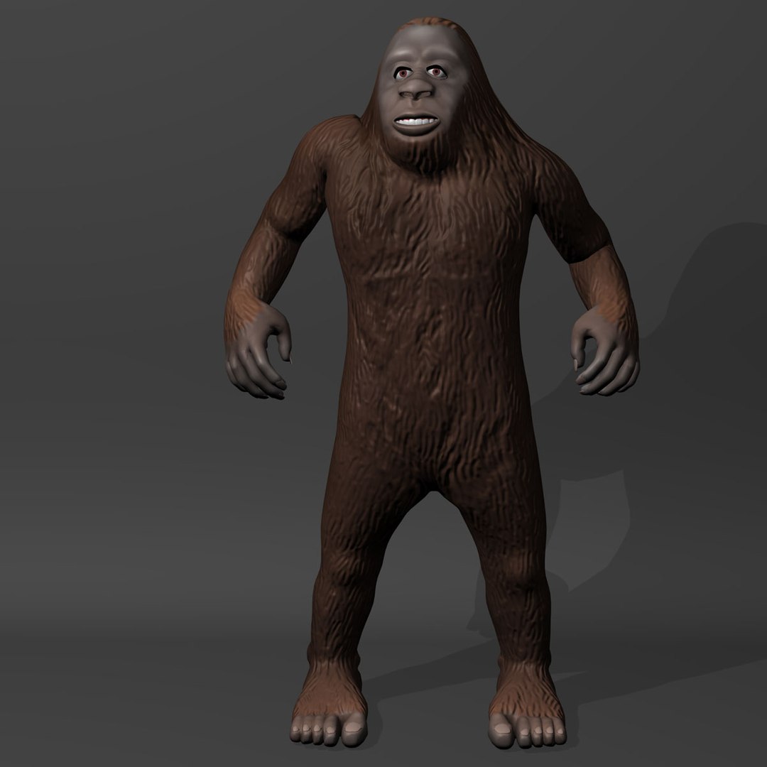3d Model Bigfoot Big Foot