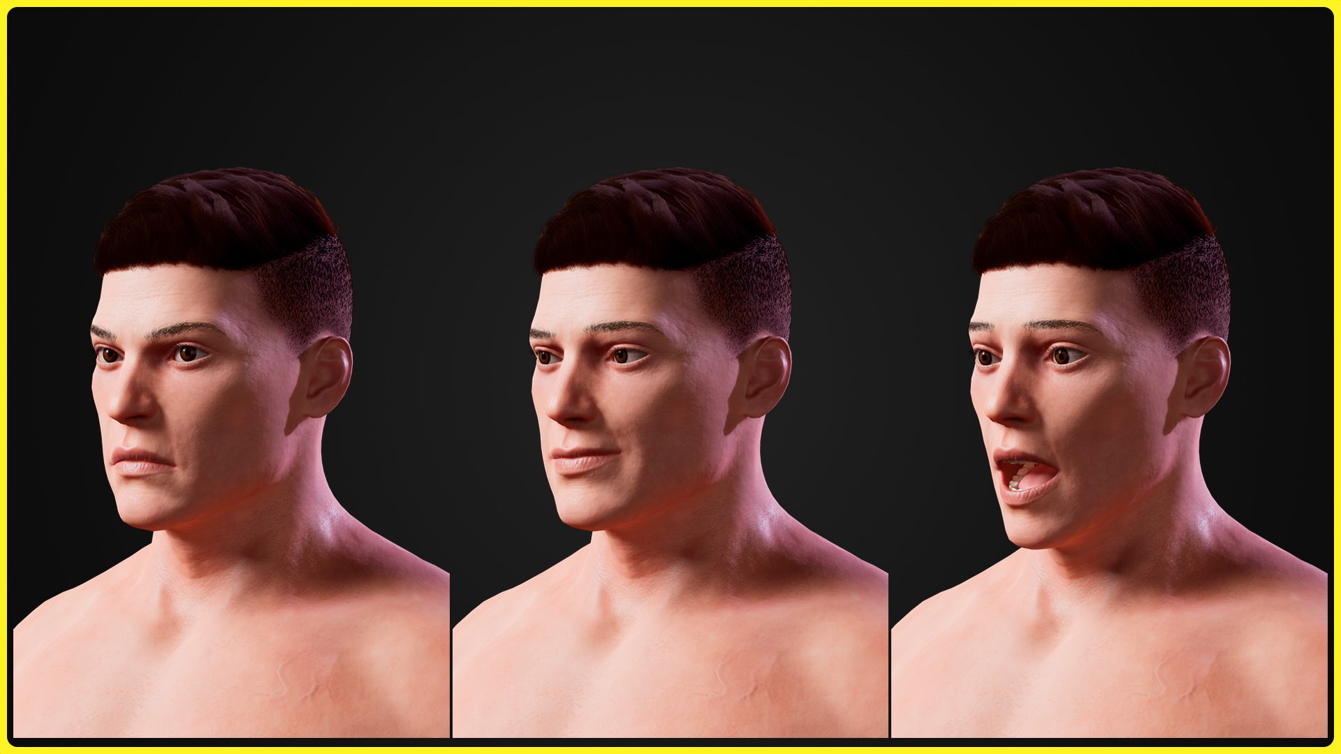Realistic Male Base Mesh Model - TurboSquid 2319589