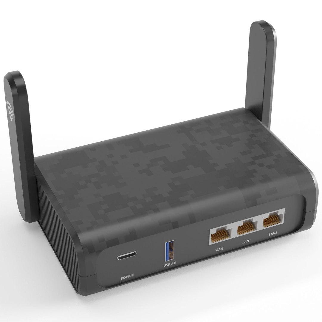 WiFi Router 3D - TurboSquid 2293409