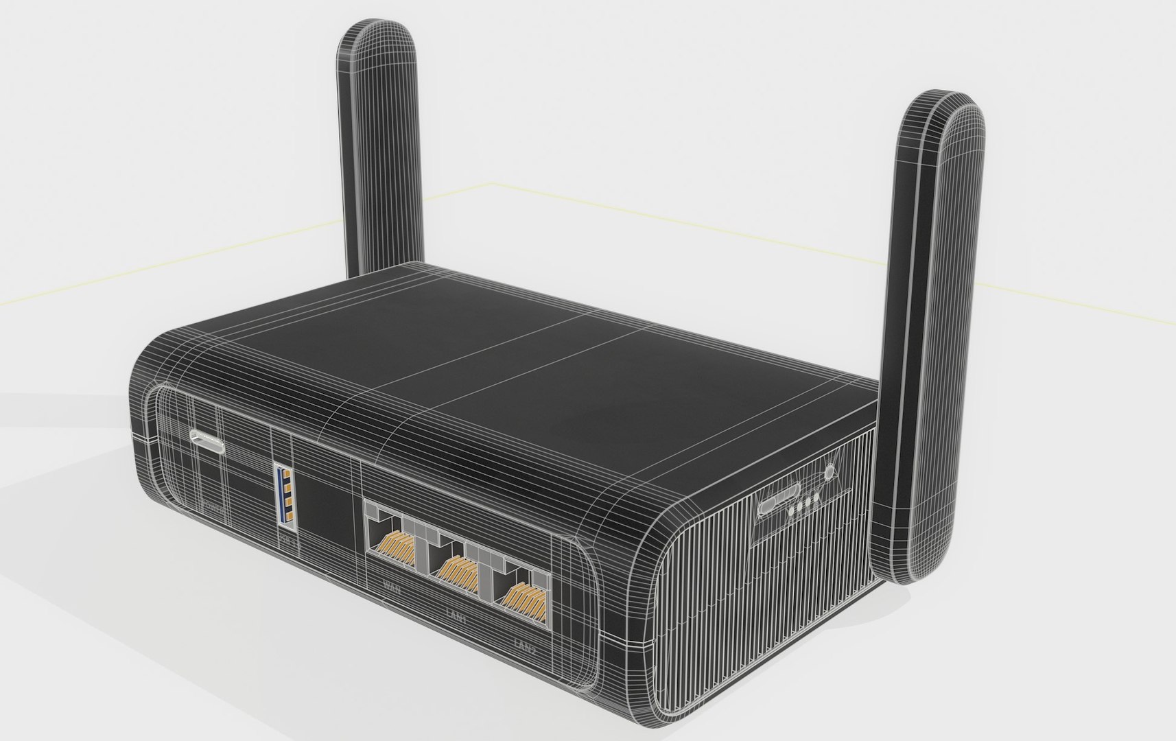 WiFi Router 3D - TurboSquid 2293409