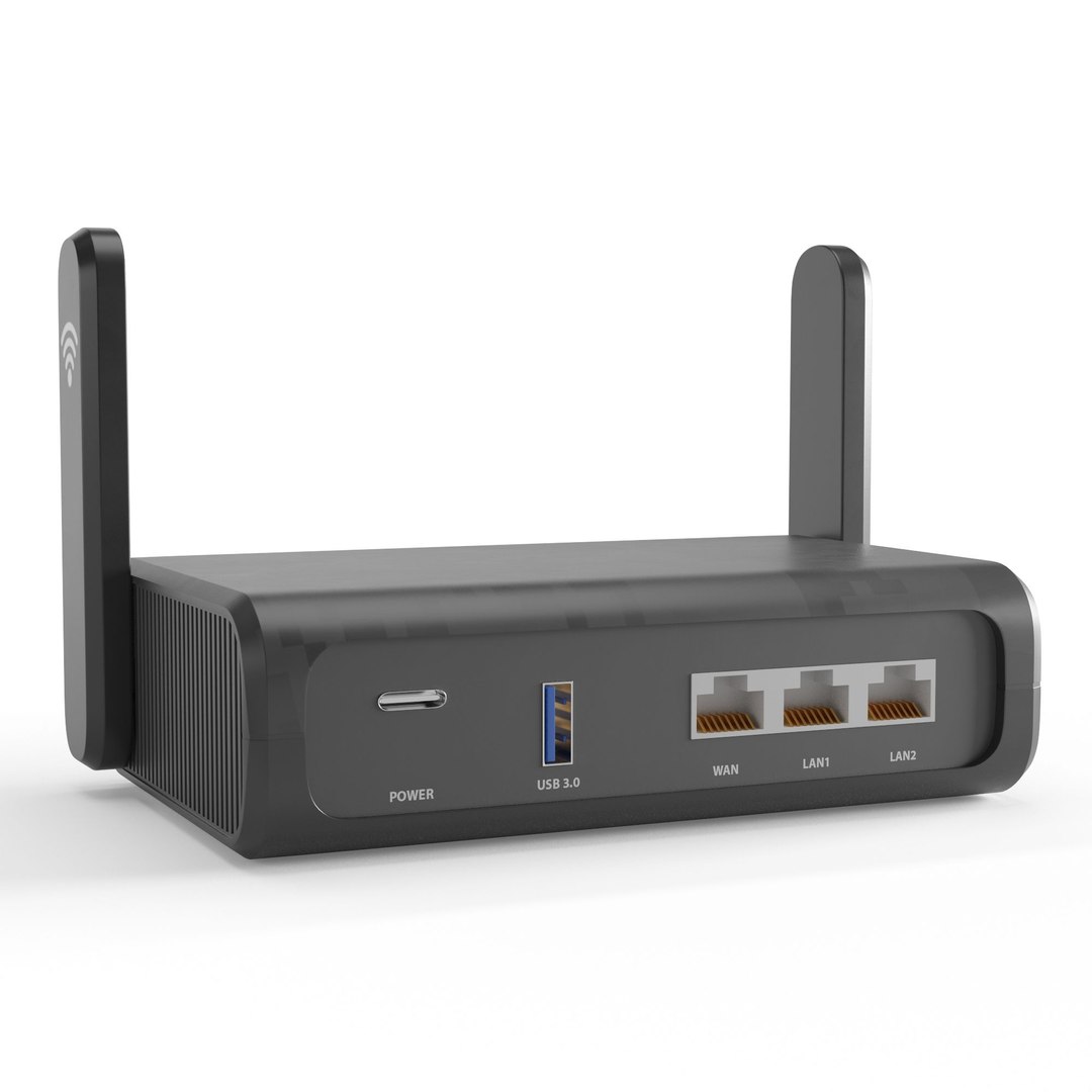 WiFi Router 3D - TurboSquid 2293409