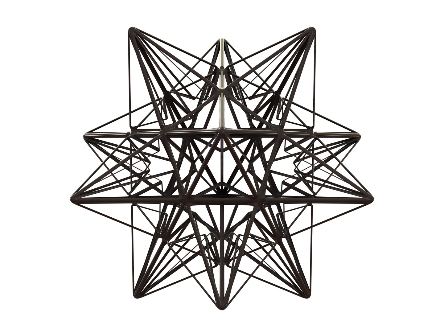 Wireframe Shape Great Icosahedron 3D Model - TurboSquid 2162774
