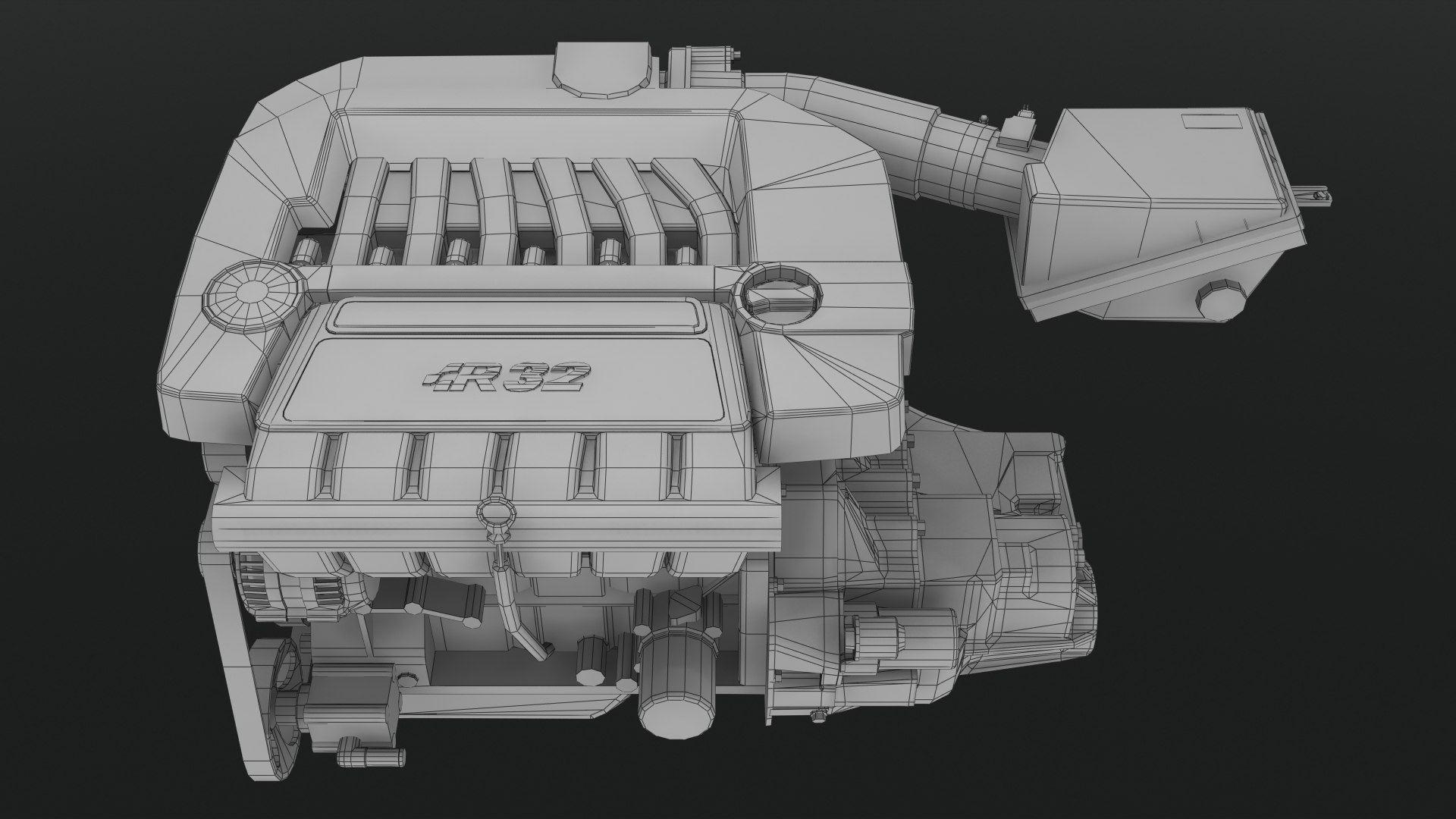 3D Volkswagen Vr6 24v 3 - TurboSquid 1576901