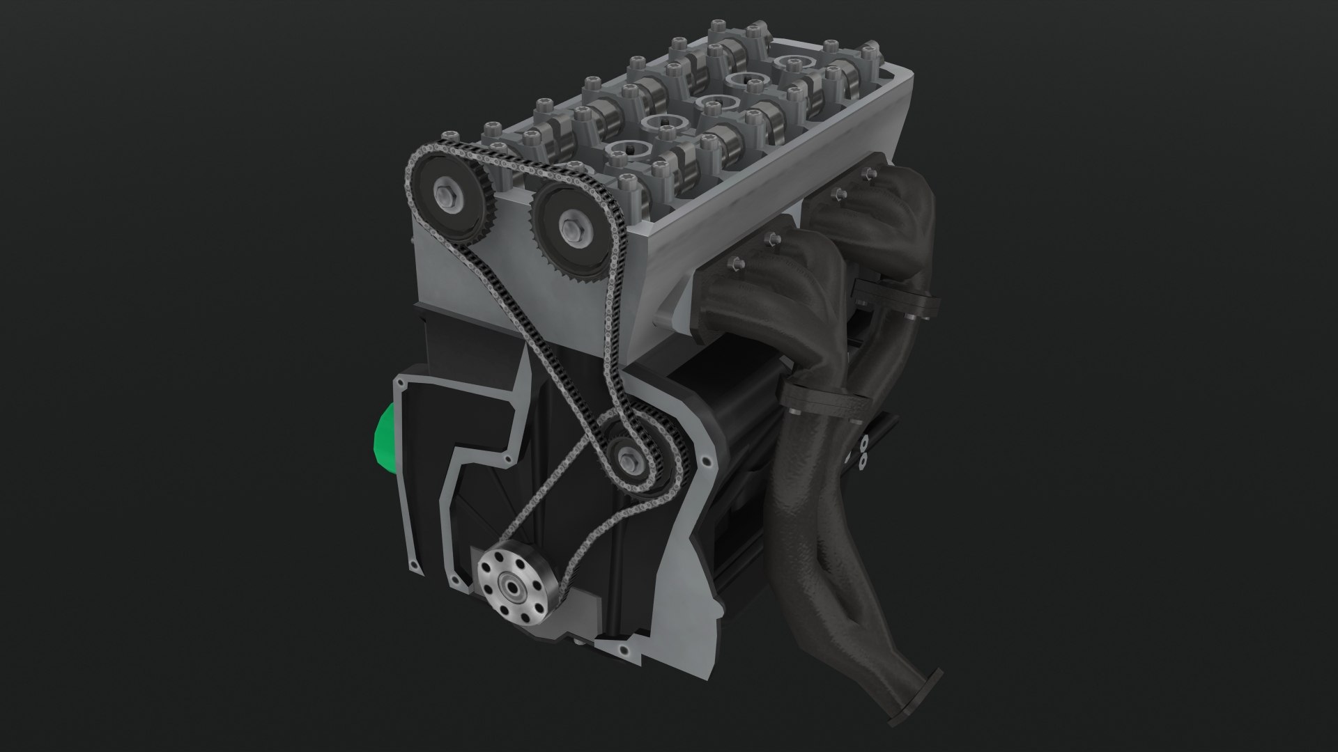 3D Volkswagen Vr6 24v 3 - TurboSquid 1576901