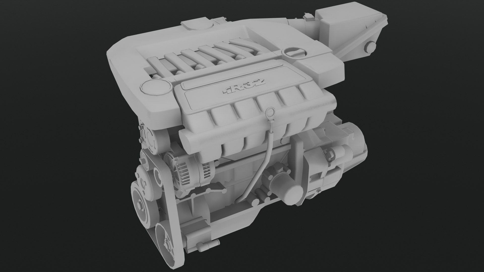 3D Volkswagen Vr6 24v 3 - TurboSquid 1576901