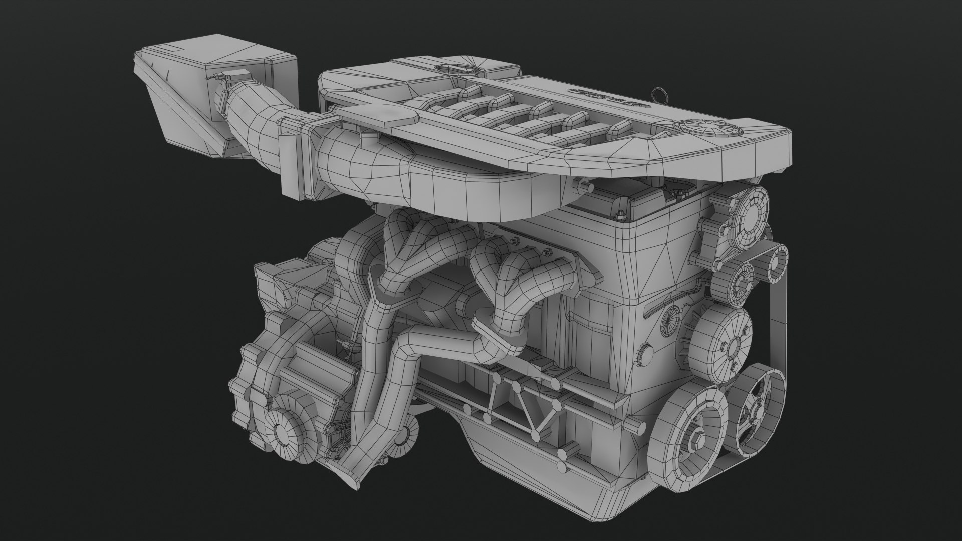 3D Volkswagen Vr6 24v 3 - TurboSquid 1576901