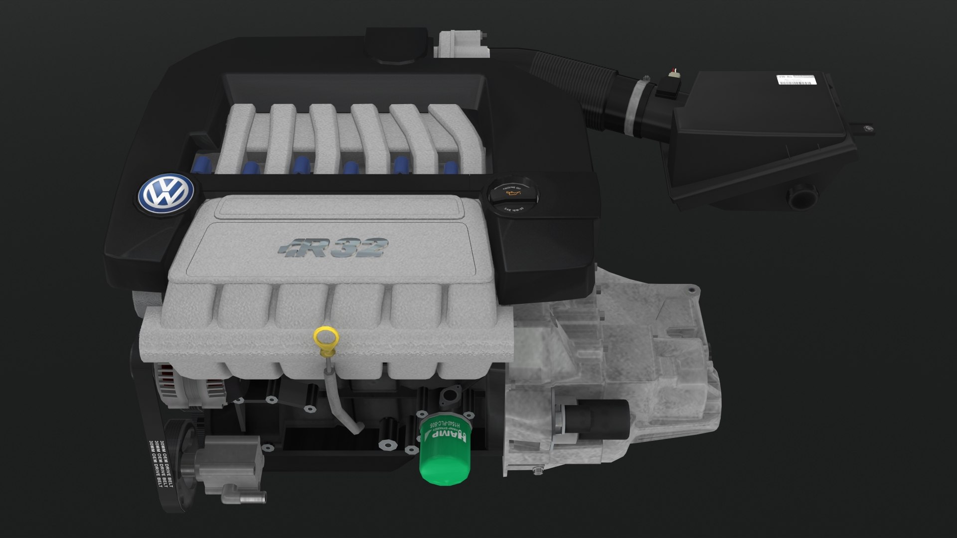 3D Volkswagen Vr6 24v 3 - TurboSquid 1576901