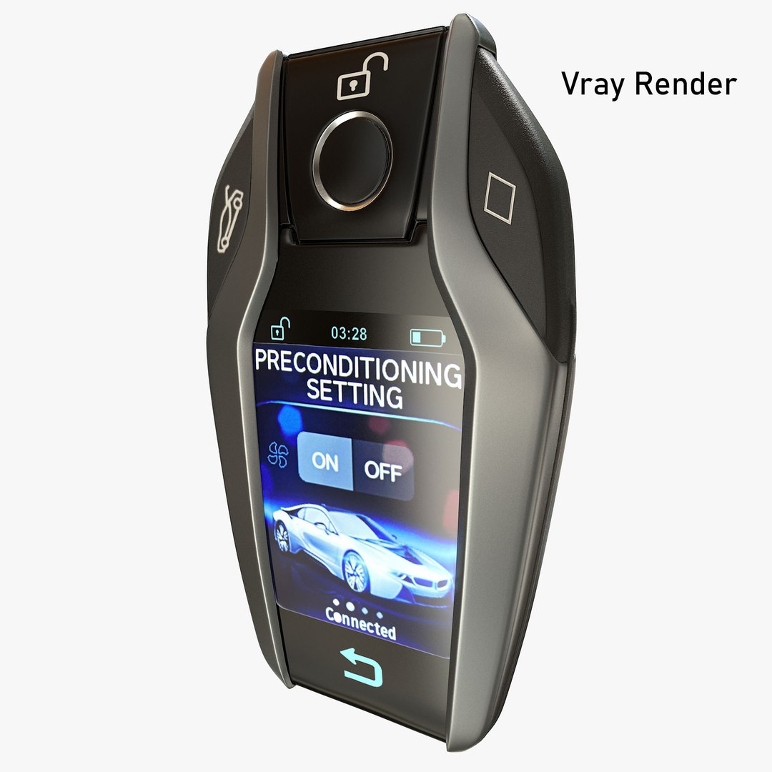 3D Smart Car Key - TurboSquid 1945146