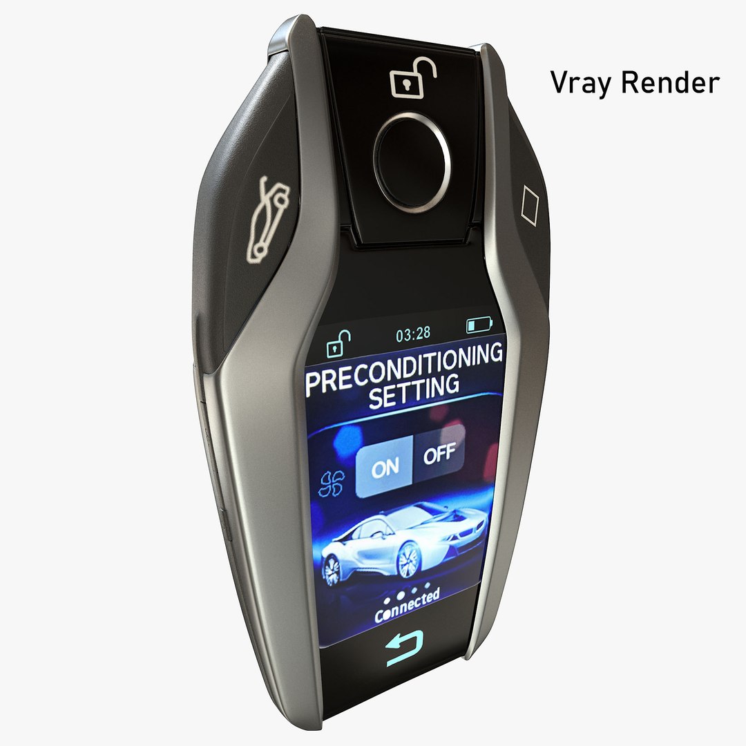 3D Smart Car Key - TurboSquid 1945146