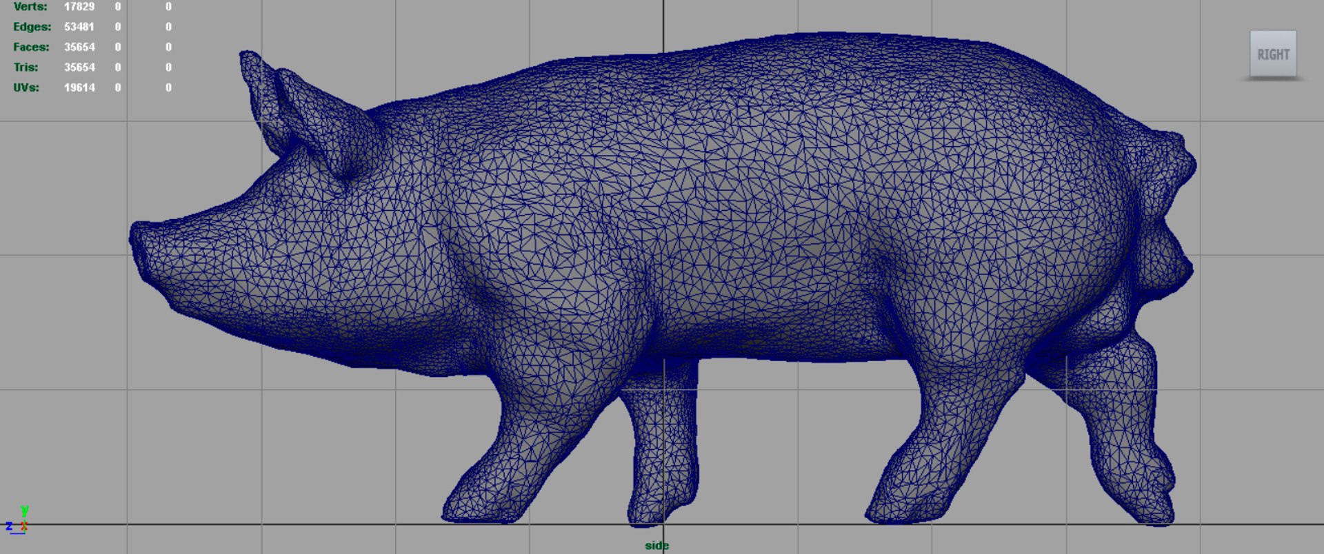 3D Pig Model - TurboSquid 1169231