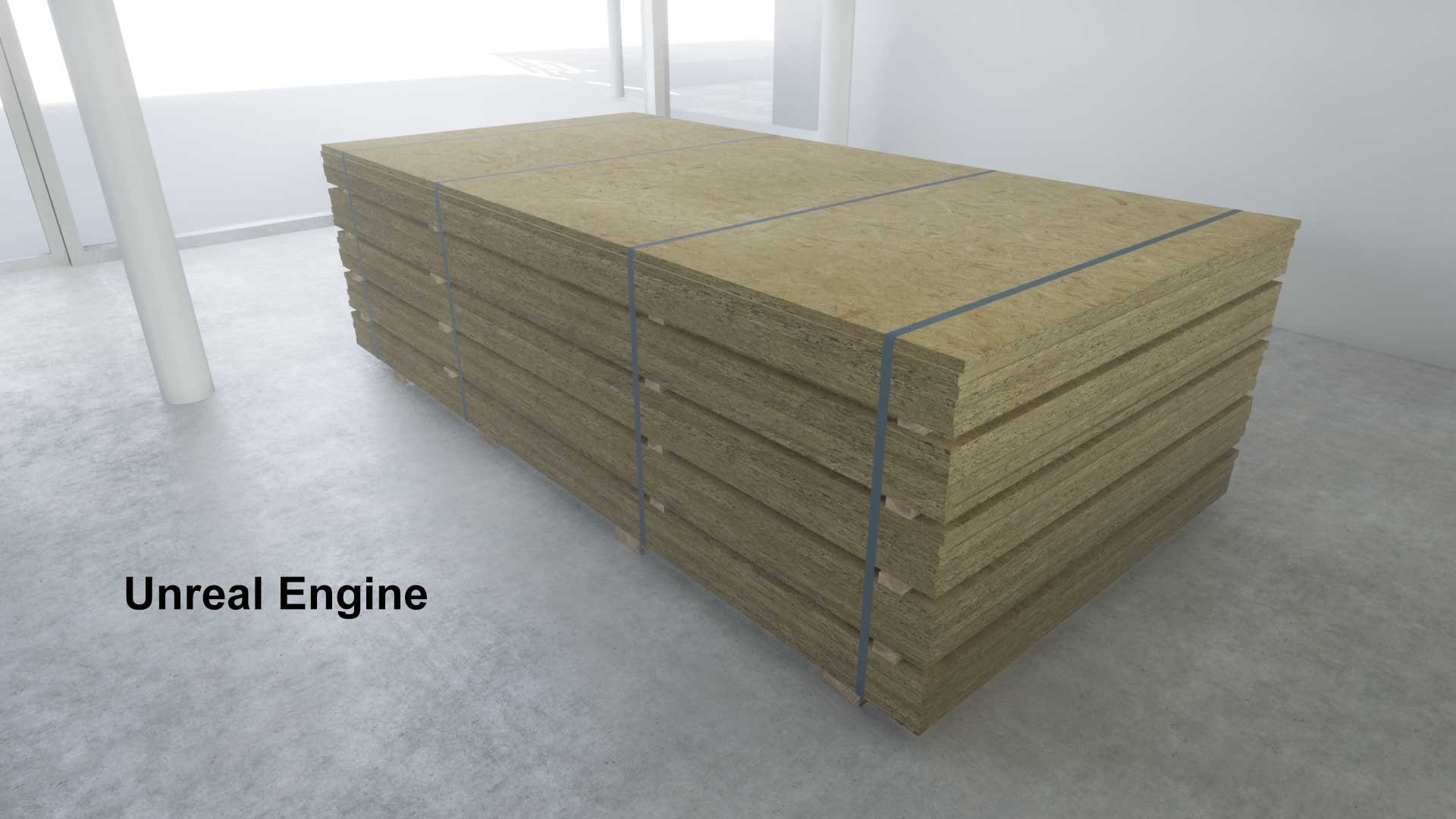 3D Stack Of Plywoods Chipboard PBR 3 Model - TurboSquid 2186609