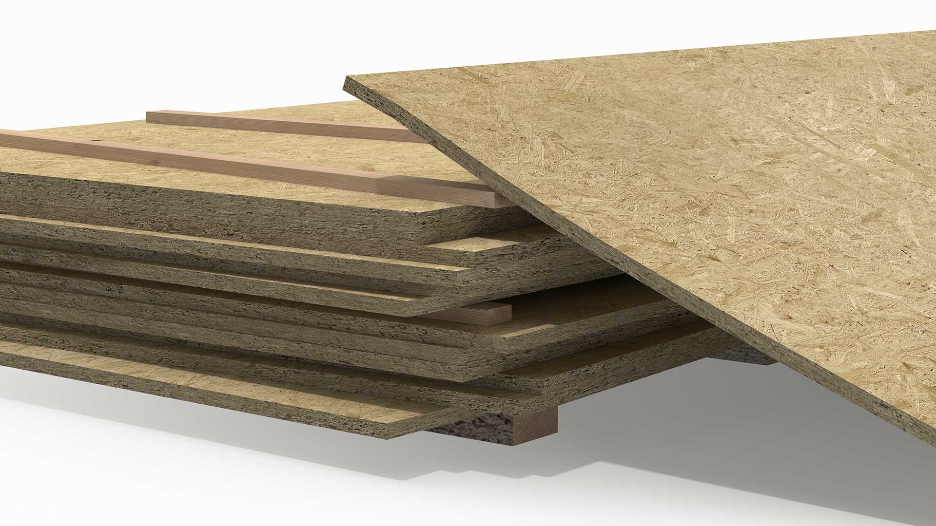 3D Stack Of Plywoods Chipboard PBR 3 Model - TurboSquid 2186609
