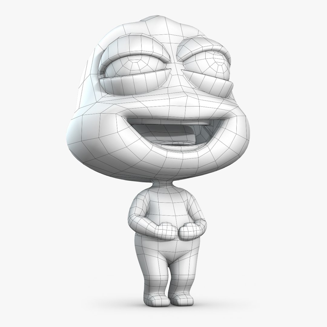 Cartoon Animation Character 3D Model - TurboSquid 1642648