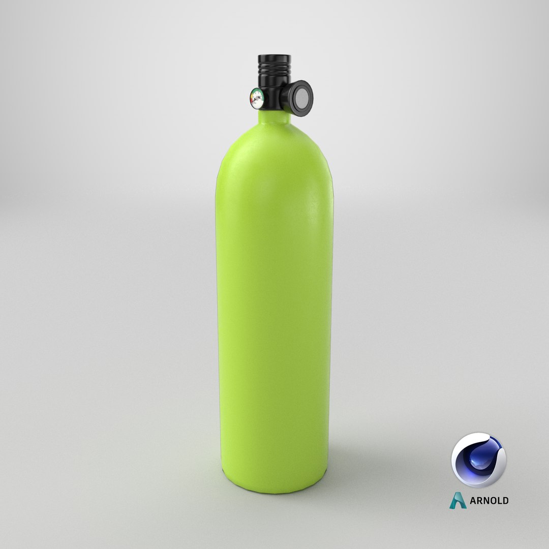 Scuba Tank 3D Model - TurboSquid 2177689