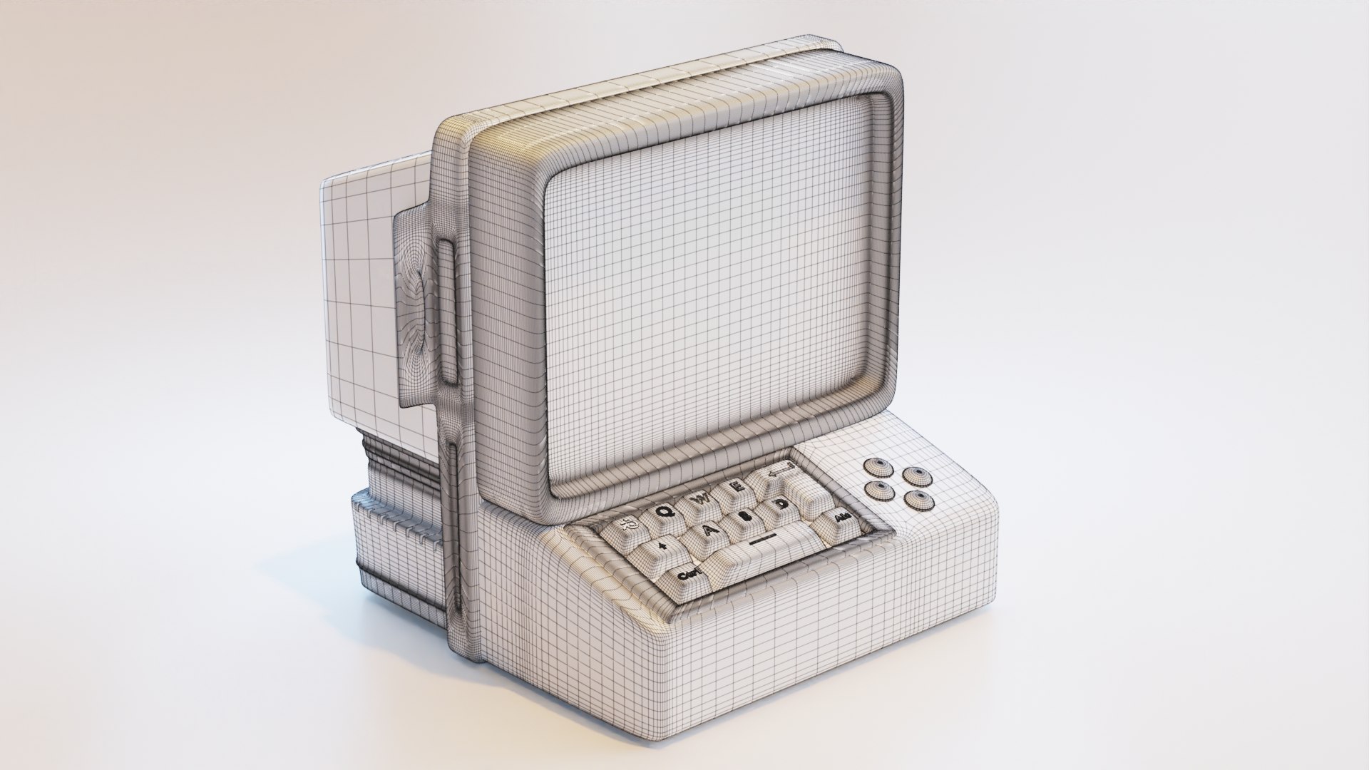 3D Chocolate-themed Desktop Computer model - TurboSquid 2127441
