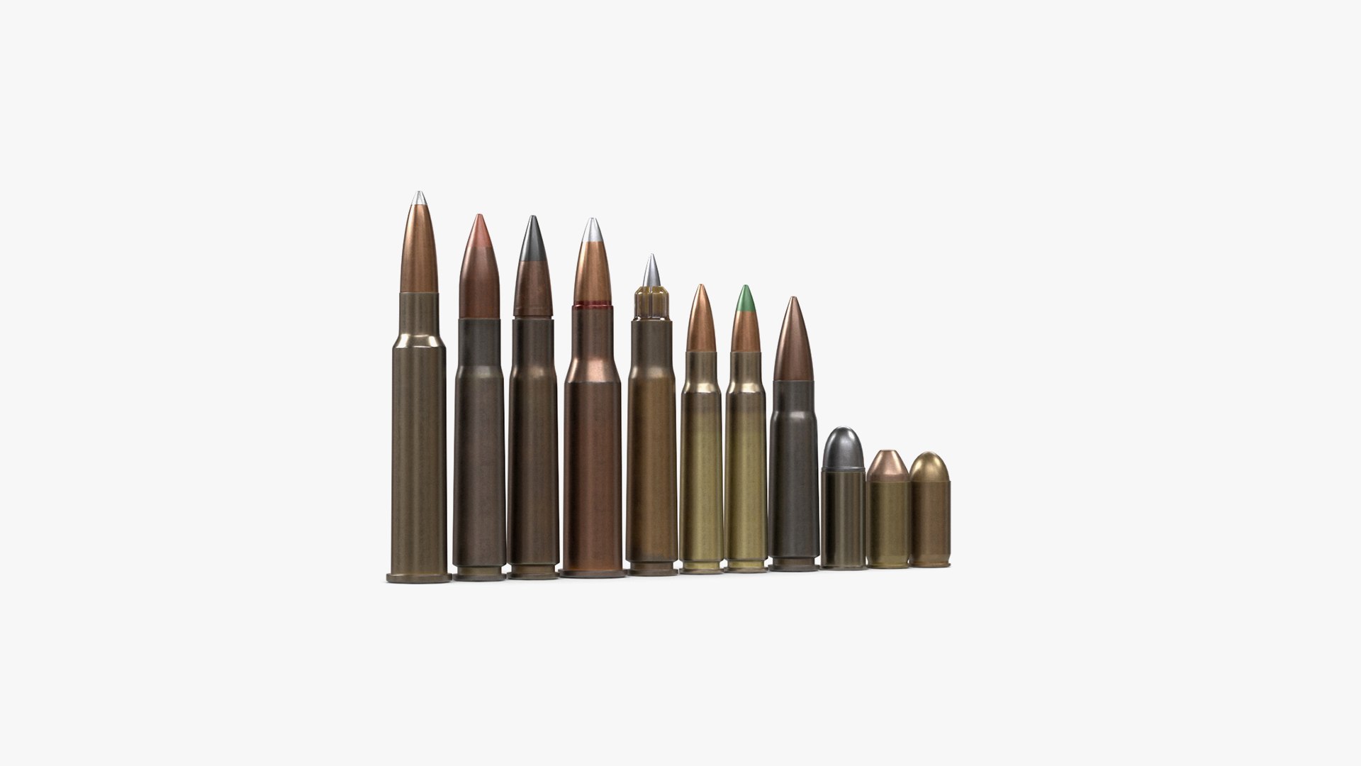 3D Bullet - TurboSquid 2352112