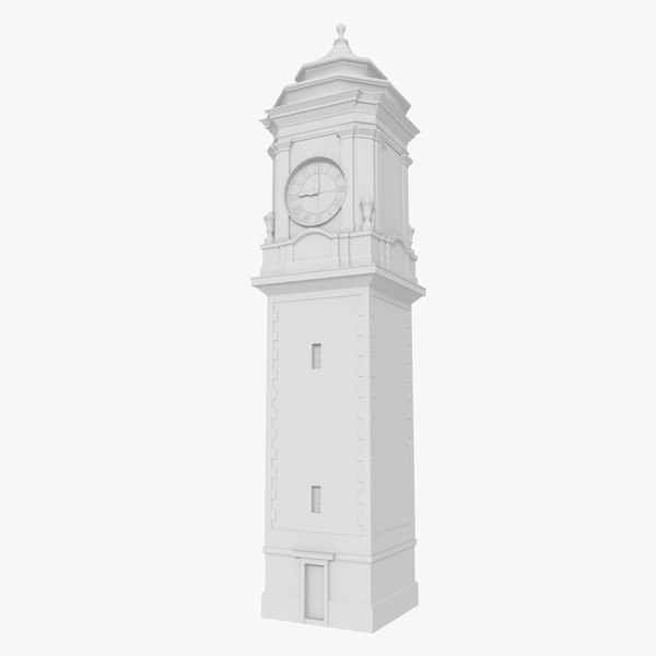 Clock Tower Blender Models for Download | TurboSquid