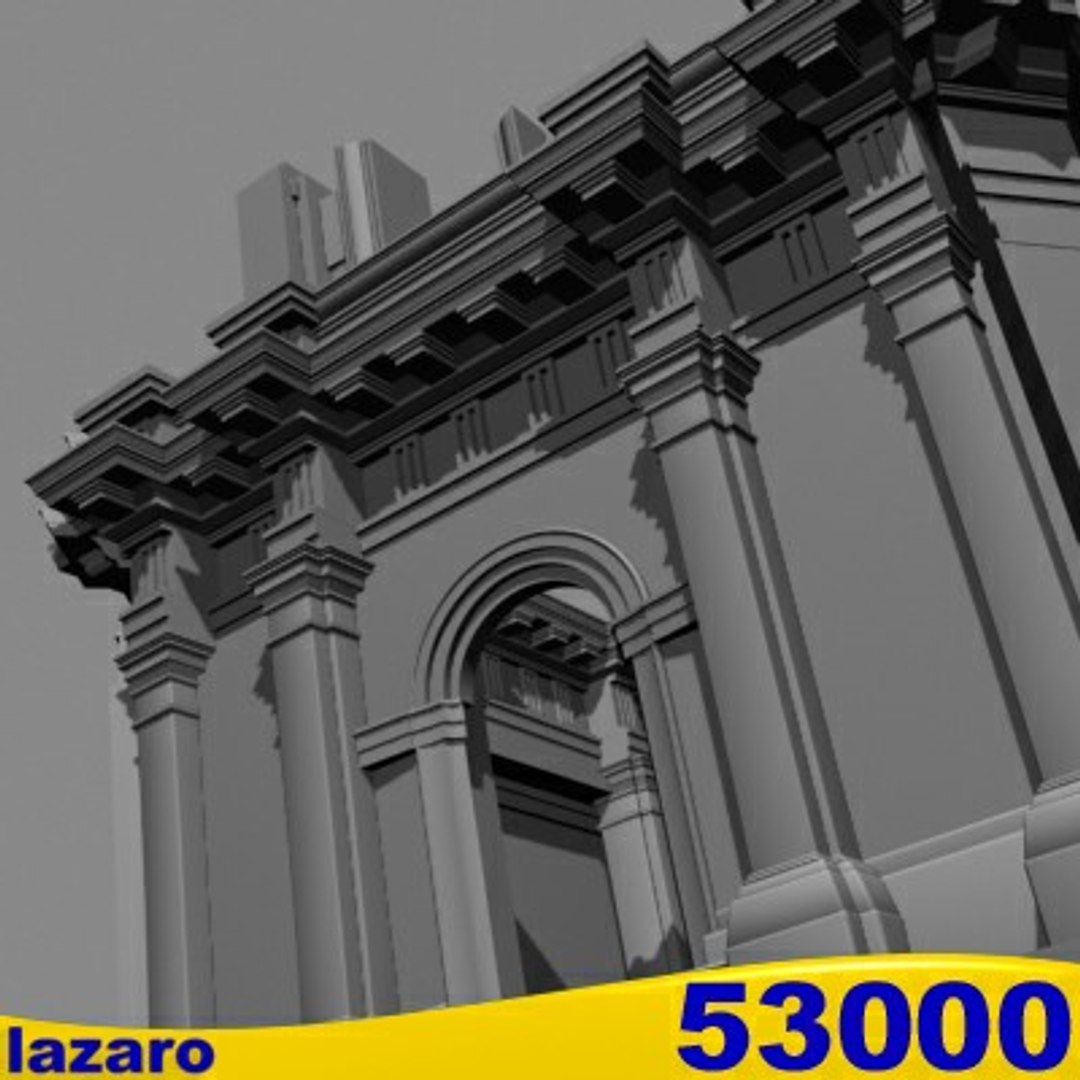 Building Ermita 1875 3d 3ds