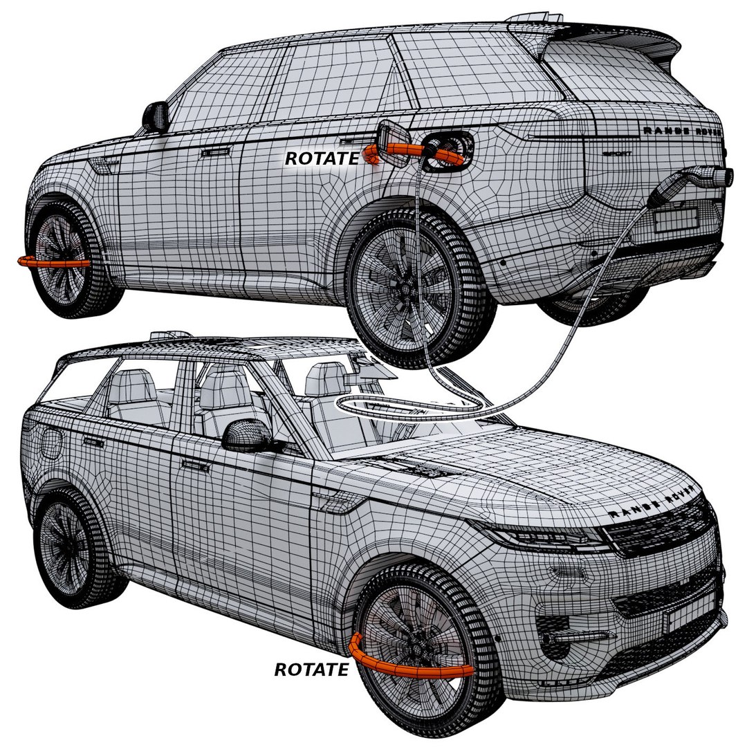 Range Rover Sport Hybrid Phev 2022 3D - TurboSquid 1939045