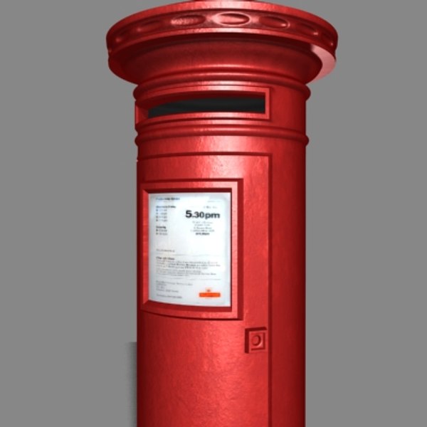 3dsmax postbox post box