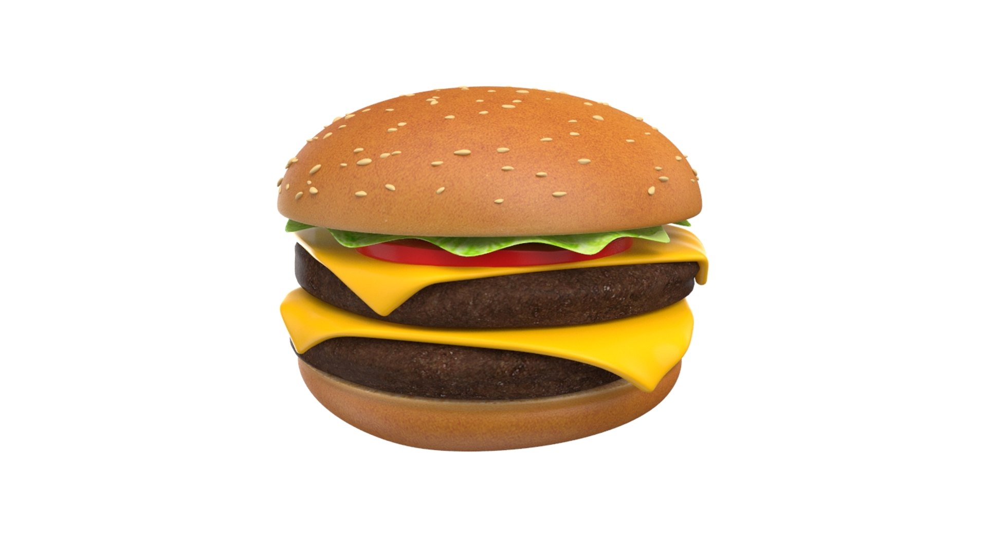 3D Burger Sandwich - TurboSquid 1341462